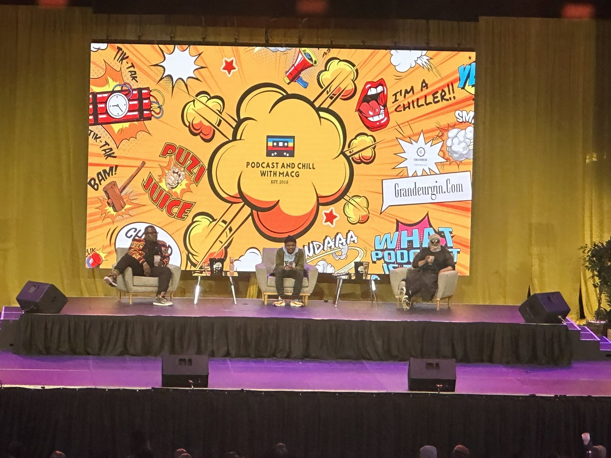 Podcast and Chill with MacG, Ghostlady and Sol Phenduka Live at 1 ...