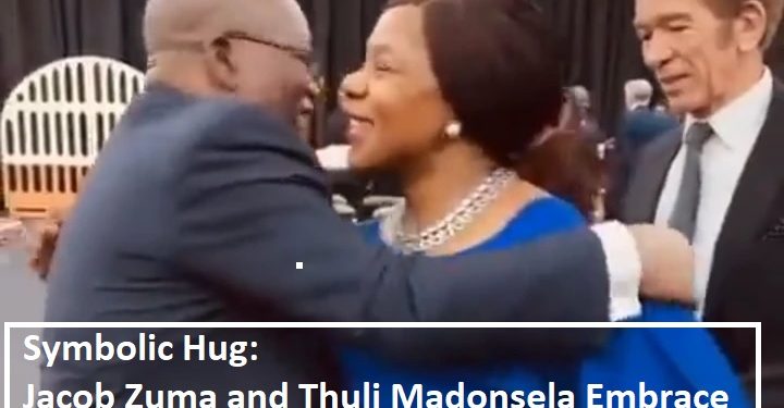 Symbolic Hug Jacob Zuma And Thuli Madonsela Embrace At Brics Summit