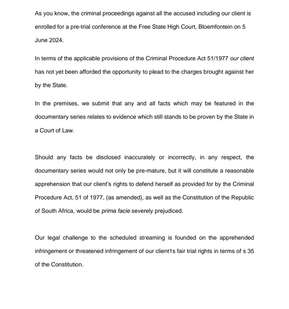 Nandipha Magudumane takes legal action against Showmax – iReport South ...