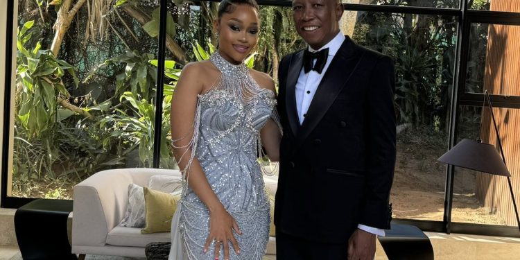 Julius Malema And His Beautiful Wife Steal The Show At Durban July