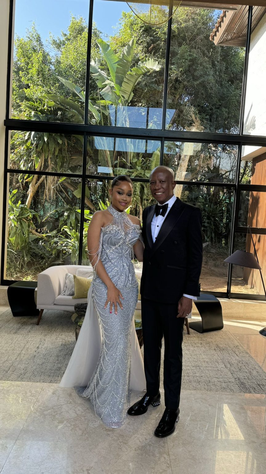 Julius Malema and His Beautiful Wife Steal the Show at Durban July ...